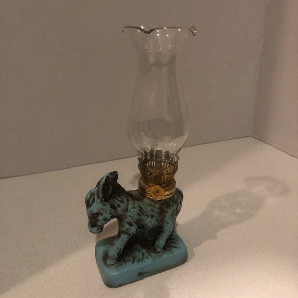 Vintage | Accents | Vtg Mid Century Miniature Ceramic Shabby Donkey Oil ...